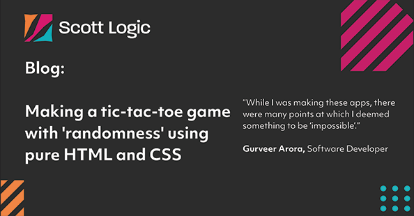 Making A Tic Tac Toe Game With Randomness Using Pure Html And Css Devtalk